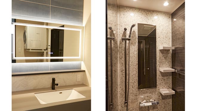 緑あふれる高台からの青い水平線とサンセット、屋上のプールから絶景を望むハウススタジオの写真26