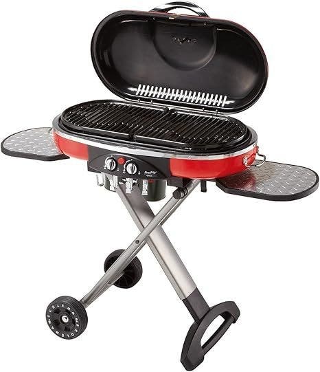 BBQコンロ(鉄板・ガス缶・トング込み)の画像1