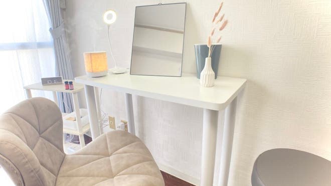 2面採光の角部屋【新大阪4分】静かな完全個室レンタルサロン💎全設備無料貸出💎エステ整体ネイル着替えメイクの写真3