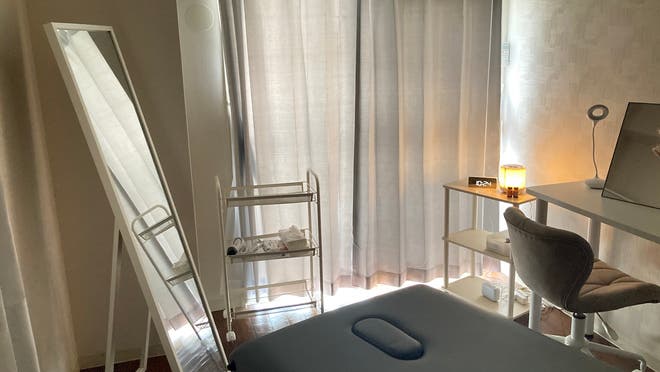 2面採光の角部屋【新大阪4分】静かな完全個室レンタルサロン💎全設備無料貸出💎エステ整体ネイル着替えメイクの写真14