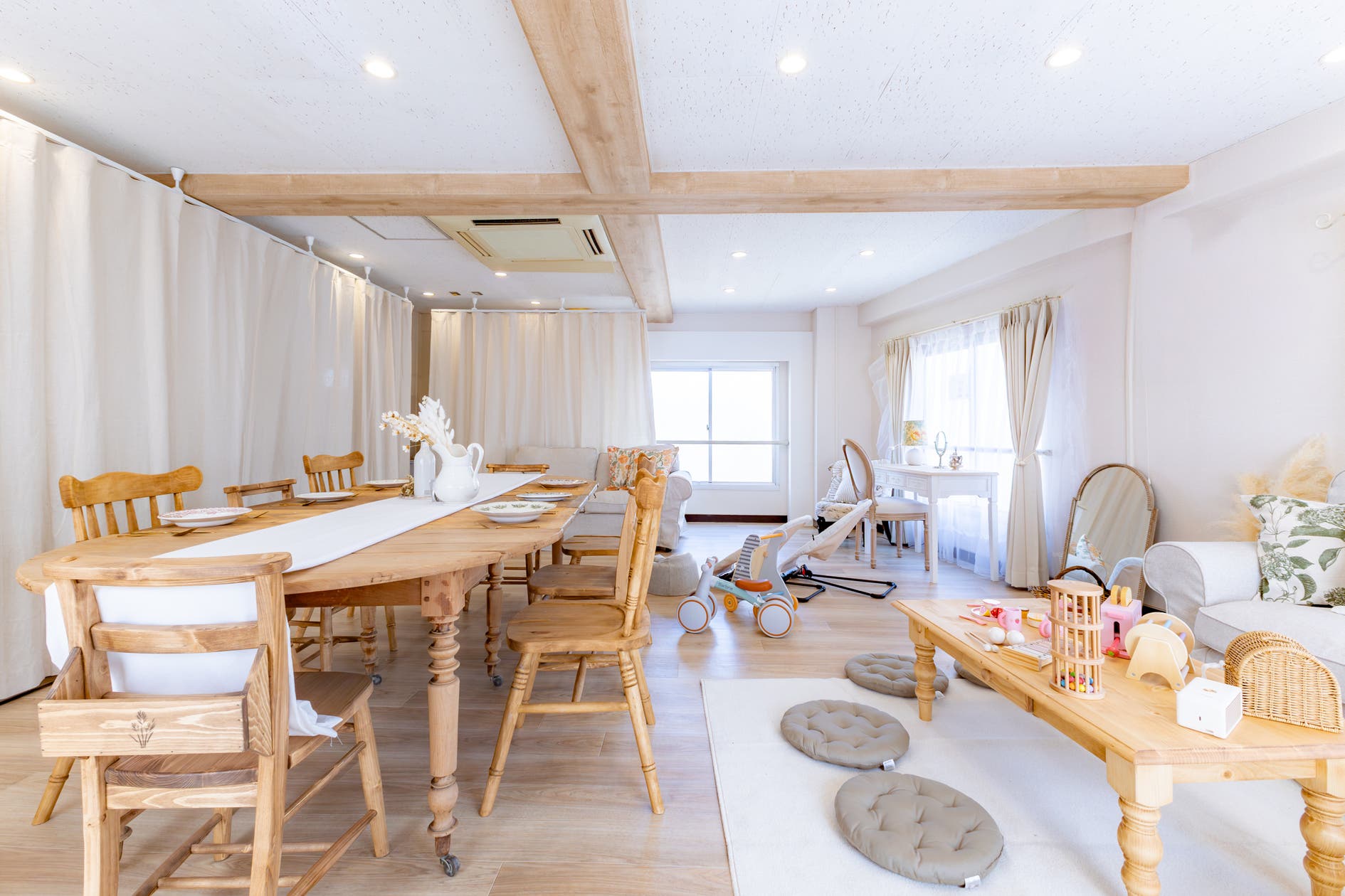 OPEN記念割🎊フレンチアンティーク空間🕯️ママ会👶🏻おむつ＆おもちゃ完備｜後楽園の写真14