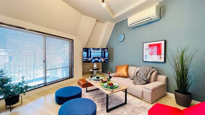 Netflix/Youtube/Amazon prime見放題📺駅近徒歩6分✨好立地🏢おうちスペース🏰✨女子会/デートなどの写真6