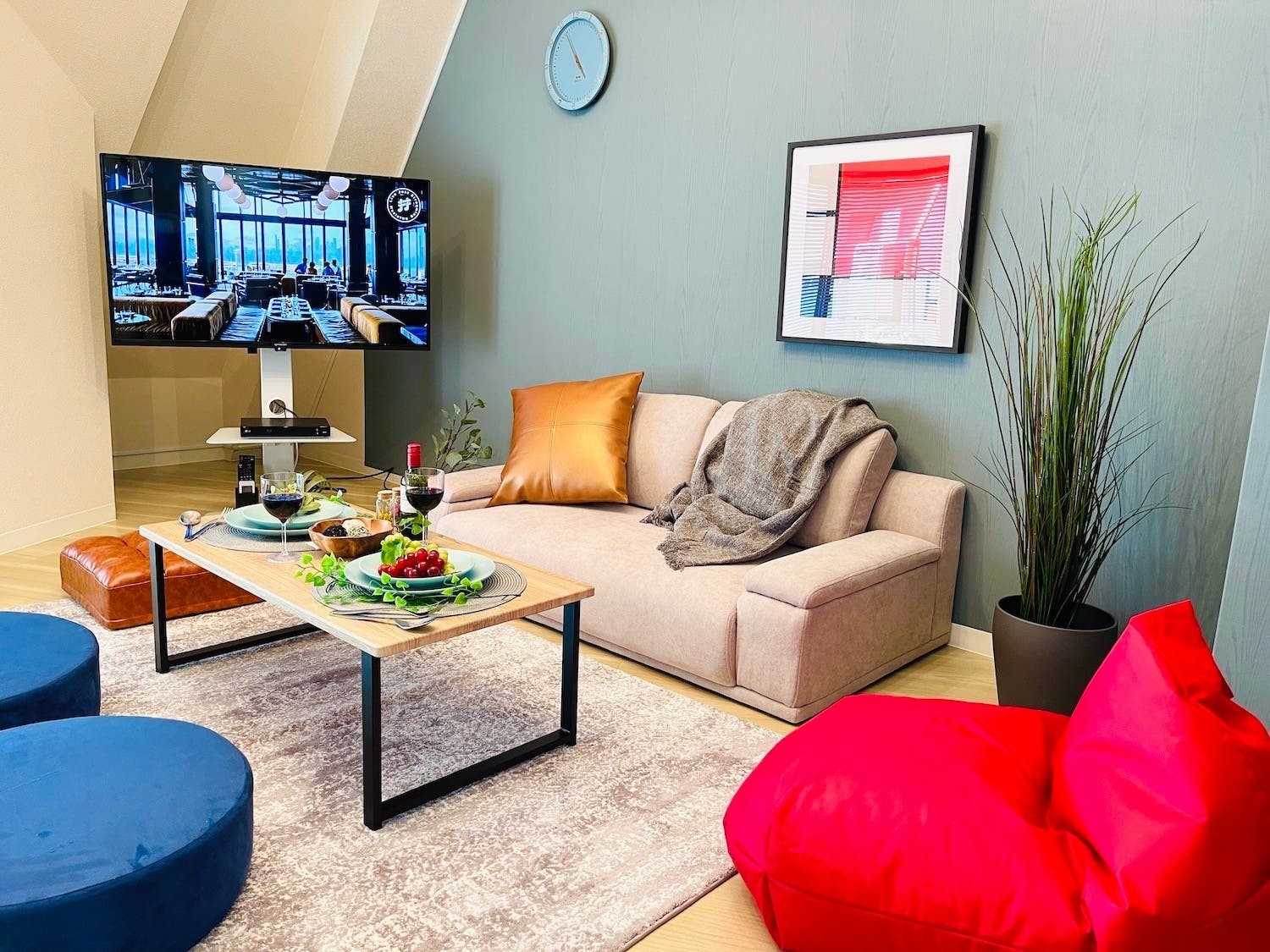 Netflix/Youtube/Amazon prime見放題📺駅近徒歩6分✨好立地🏢おうちスペース🏰✨女子会/デートなどの写真10