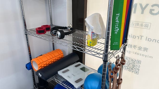 【錦糸町】マルチラックや大型鏡のあるパーソナル向けレンタルジム! 【ルームA】 MIYAZAKI GYM錦糸町店の写真6