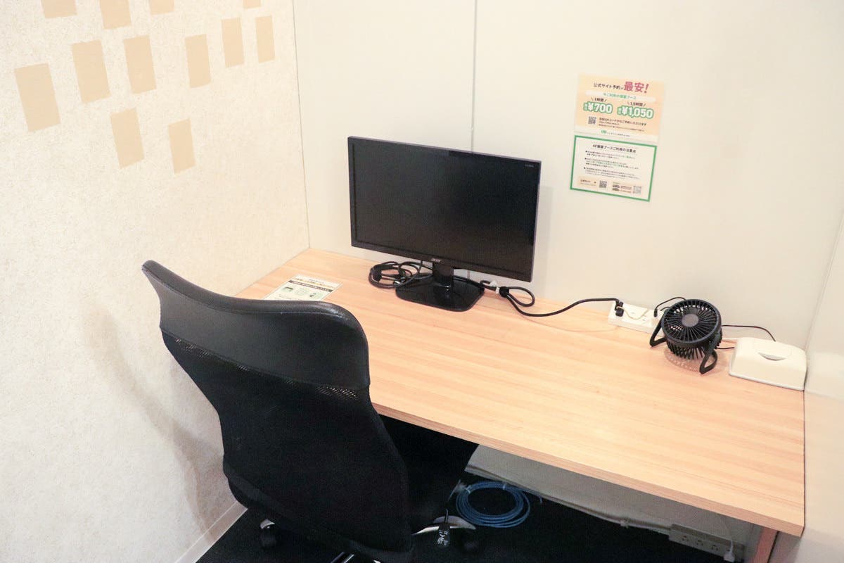 4F_完全個室B 大門駅から徒歩1分！1名様用個室ブースの写真1