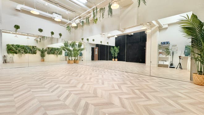 【御徒町駅4分】広々40㎡超/2面大型鏡計12m/調光調色照明あり/ダンス・ポージング・ヨガ・演劇・撮影・楽器演奏可☆の写真1