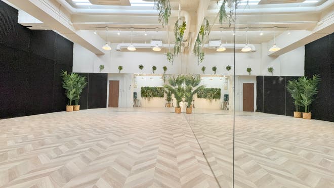 【御徒町駅4分】広々40㎡超/2面大型鏡計12m/調光調色照明あり/ダンス・ポージング・ヨガ・演劇・撮影・楽器演奏可☆の写真6