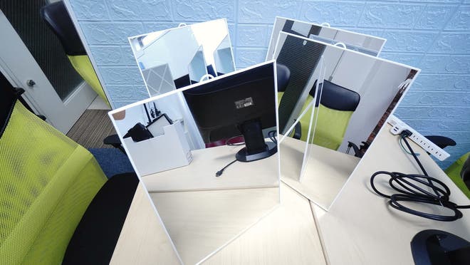 <写話室下北沢>【オープニングキャンペーン✨】下北沢駅徒歩3分🚃完全個室✨Wi-Fi📶プロジェクタ🎥背景布/三脚/フラットライトの写真12