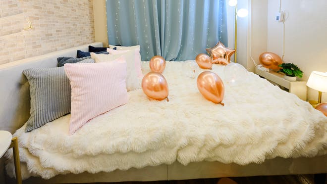 🎄オトナの隠れ家🤍贅沢女子会🥂大迫力100㌅映画鑑賞会/Switch🎥💫どこから撮ってもインスタ映え💖未成年🆗の写真8