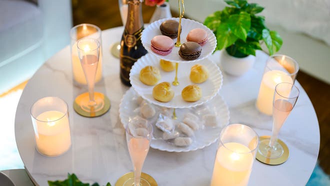 🎄オトナの隠れ家🤍贅沢女子会🥂大迫力100㌅映画鑑賞会/Switch🎥💫どこから撮ってもインスタ映え💖未成年🆗の写真27