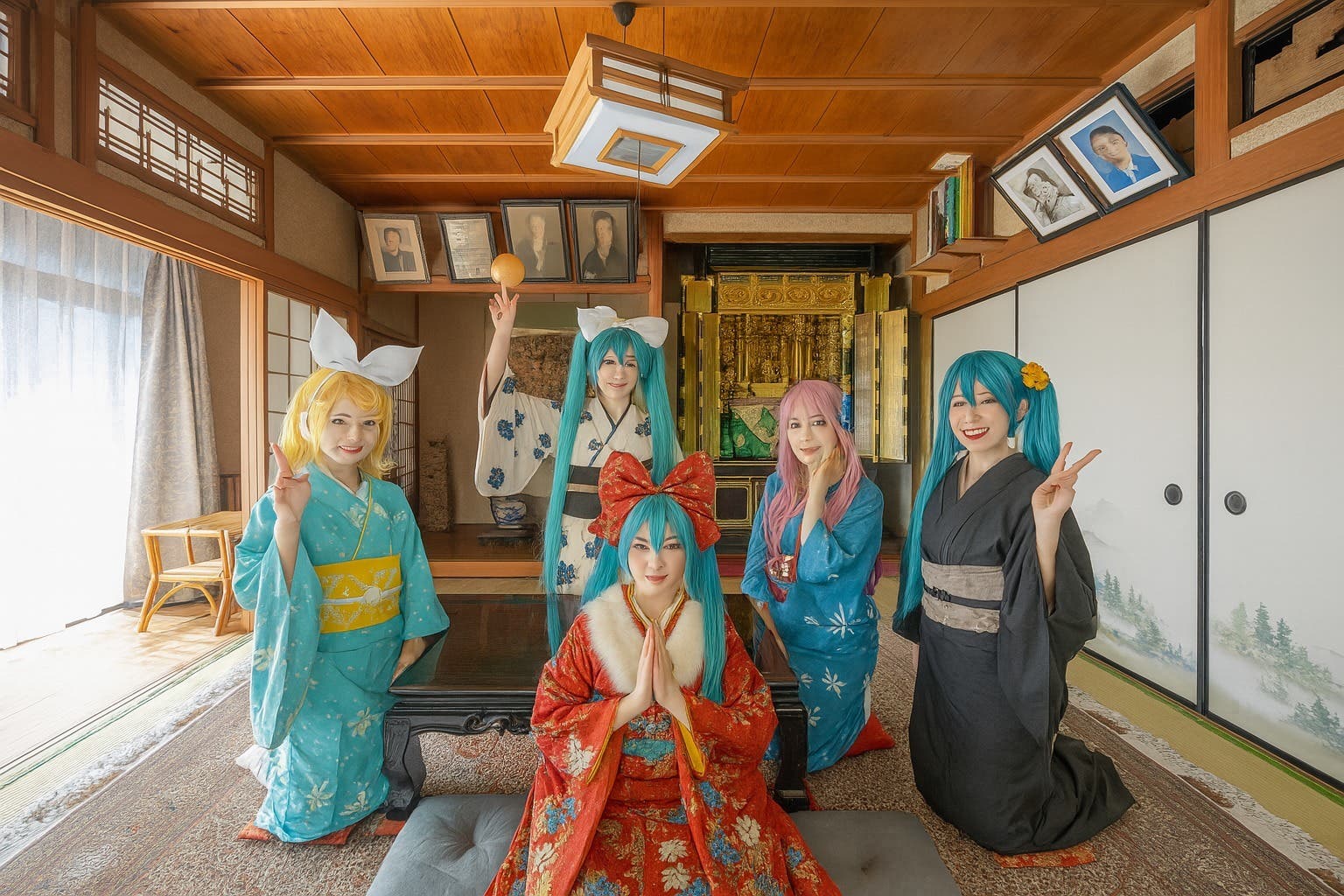 古き良き日本の風景を、今ここに。心和む仏間と和室のスペース☆コスプレ撮影やTVロケ撮影、様々なパーティーイベントなどに♪の写真4