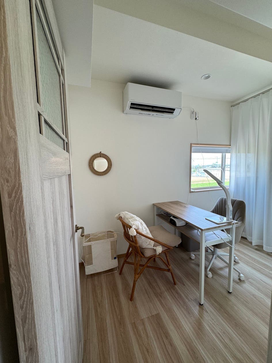 川越のいやしろちにあるドライフラワーに囲まれたキッチン付きスペースの写真6