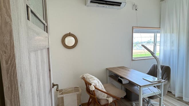川越のいやしろちにあるドライフラワーに囲まれたキッチン付きスペースの写真6