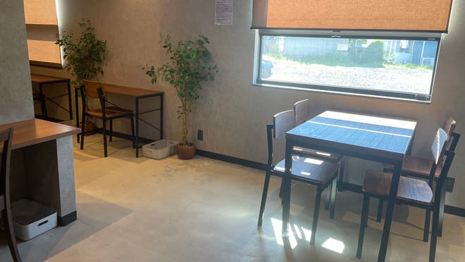 カフェスペースを丸々貸切可能!普段はセルフ式のカフェを営業しています。の写真4