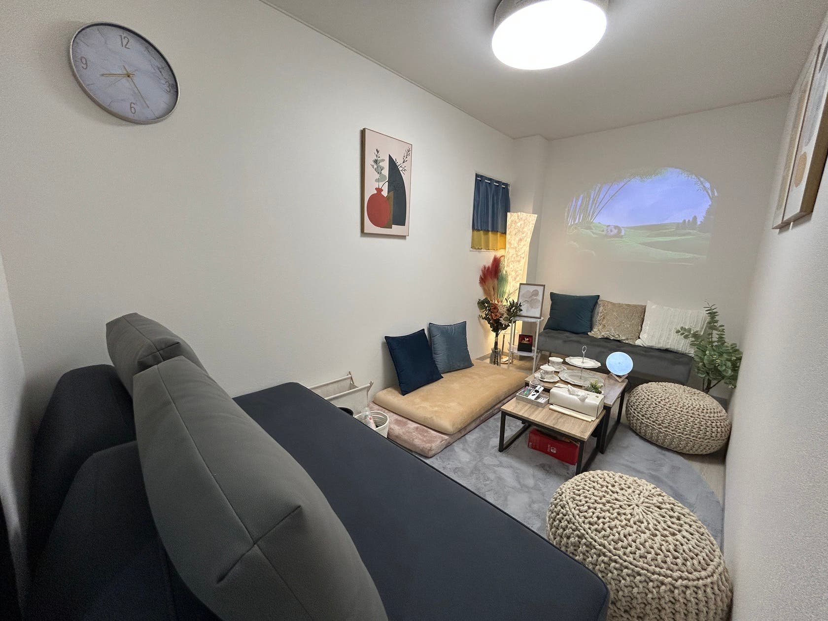 【天満3分｜幻想的プライベート空間】星空ライト×プロジェクター×推し活×デート(ハート)女子会・映画・誕生日会に✨の写真2