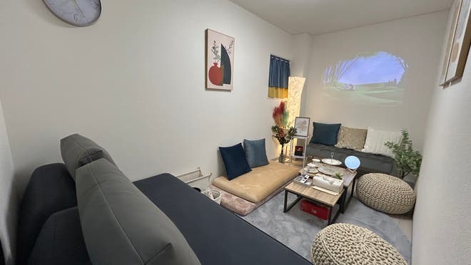 【天満3分|幻想的プライベート空間】星空ライト×プロジェクター×推し活×デート(ハート)女子会・映画・誕生日会に✨の写真2