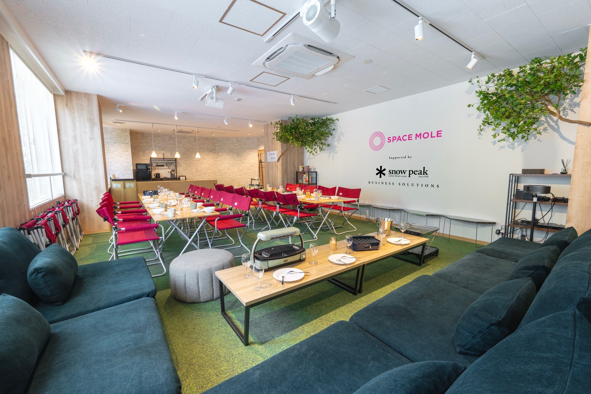 スペモ⛺クリスマス🎄歓送迎会🎊オフサイトMTG🖥️グリル🍖パーティ504_SpemoCampingSpace池袋（2階）の写真1