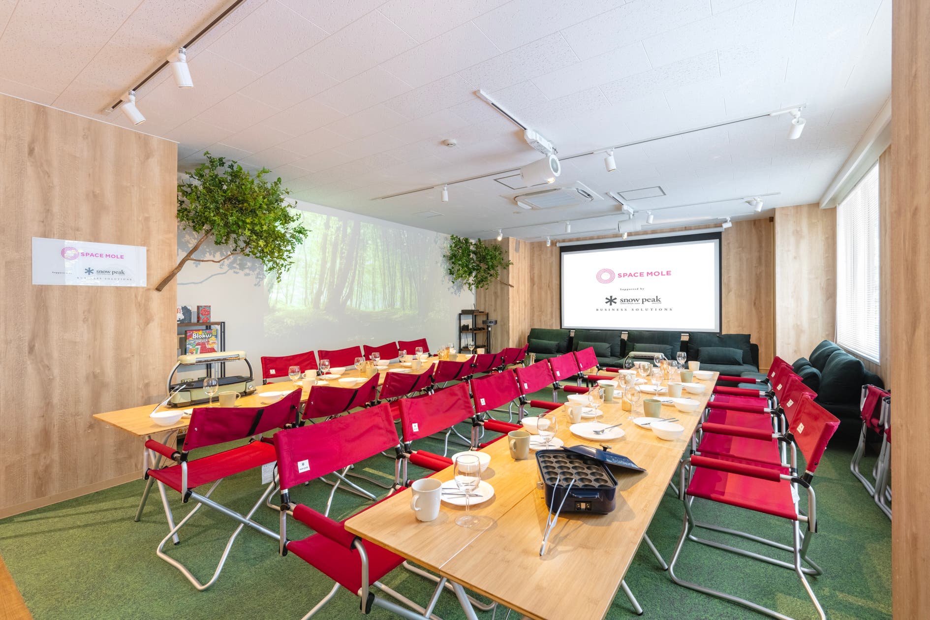 スペモ⛺クリスマス🎄歓送迎会🎊オフサイトMTG🖥️グリル🍖パーティ504_SpemoCampingSpace池袋（2階）の写真2