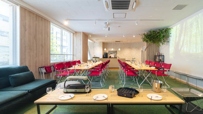 スペモ⛺クリスマス🎄歓送迎会🎊オフサイトMTG🖥️グリル🍖パーティ504_SpemoCampingSpace池袋(2階)の写真9