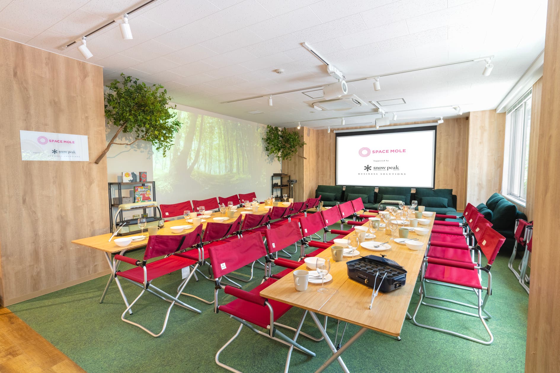 スペモ⛺クリスマス🎄歓送迎会🎊オフサイトMTG🖥️グリル🍖パーティ504_SpemoCampingSpace池袋（2階）の写真11