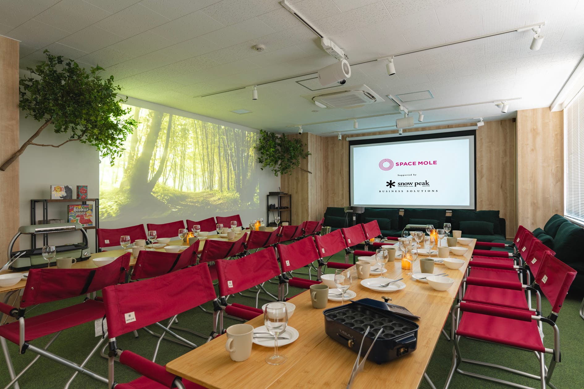 スペモ⛺クリスマス🎄歓送迎会🎊オフサイトMTG🖥️グリル🍖パーティ504_SpemoCampingSpace池袋（2階）の写真14