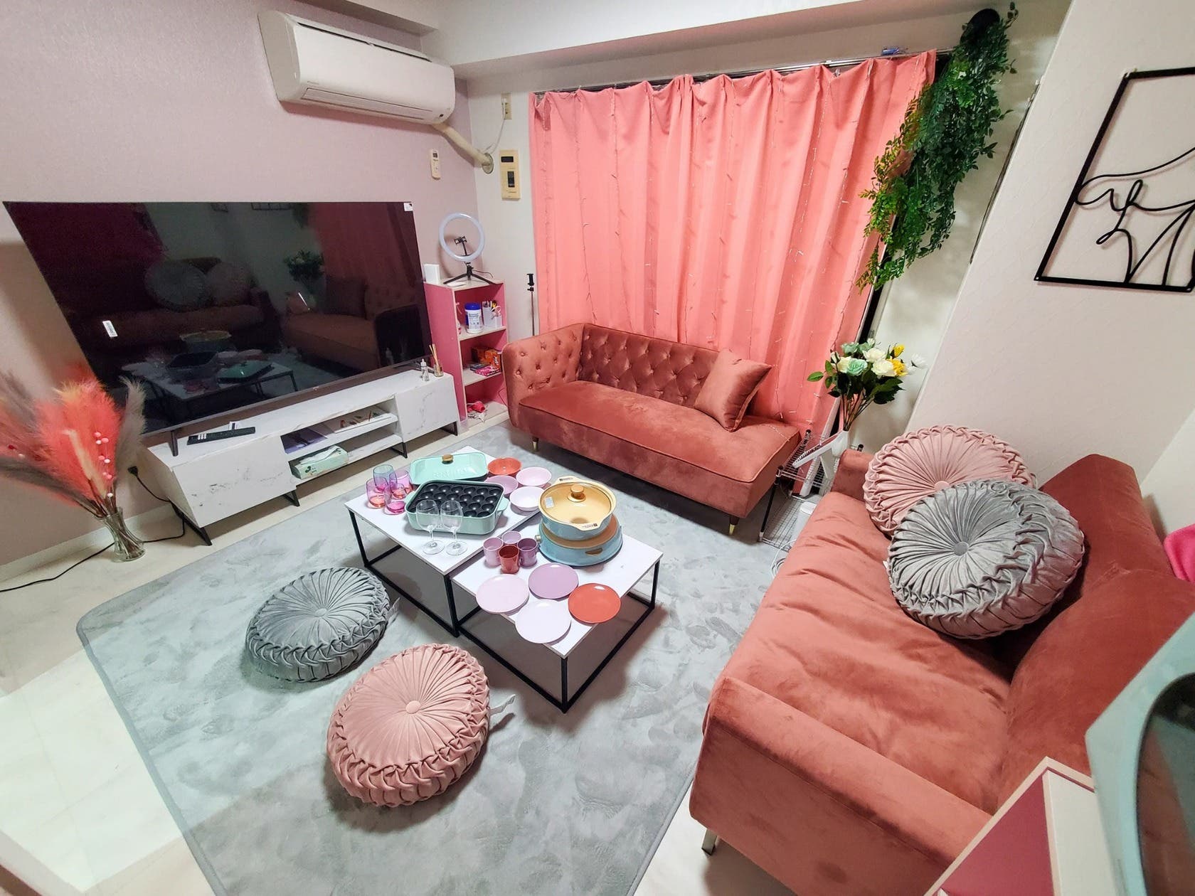 NEW🎉🎊船橋駅徒歩5分🐾ド迫力65型TV📺大人気ゲーム機🎮女子会🍻ママ会👩クリパ🤶タコパ・鍋パ🎉の写真3