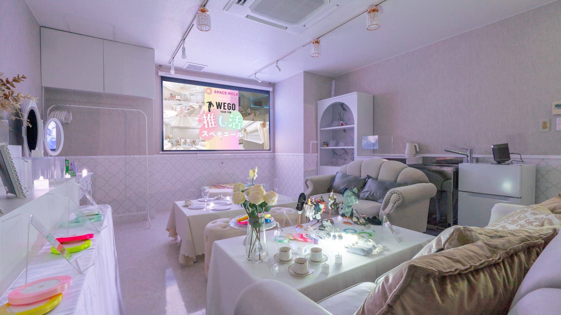 スペモエール📣クリスマス🎄推し活😍プロジェクター📽️女子会💓生誕祭🎂コスプレ🪄617_SpemoYELL京都五条の写真5