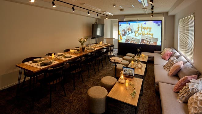 忘年会に!🚉神田・大手町🌟女性に嬉しい土足OK!🌟32名🌟100インチスクリーン🌟推し活/懇親会/撮影/ボードゲームの写真9