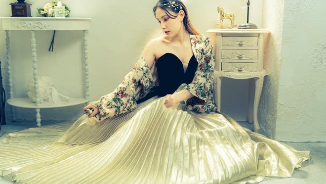 【花と光のハーモニー】自然光|花天蓋ベッド|大型ドライフラワー|漆喰壁・レンガ壁|ドレス着放題!|撮影機材無料!の写真11