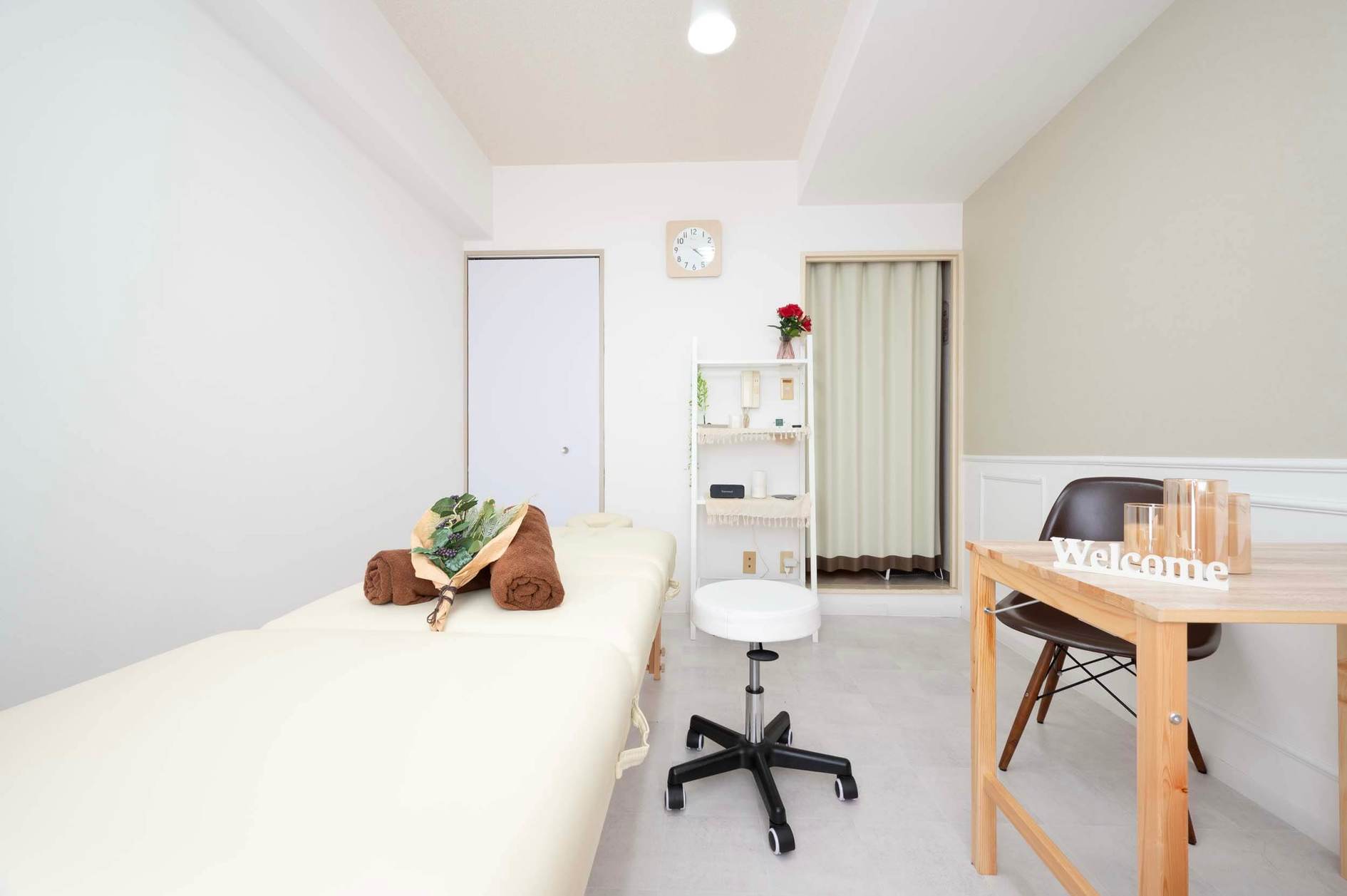 【01💐JR柏駅３分すぐ/ 癒し北欧スタイル✨】完全個室型プライベートサロン💆‍♀️モール壁で高級感をグッと演出💐の写真6