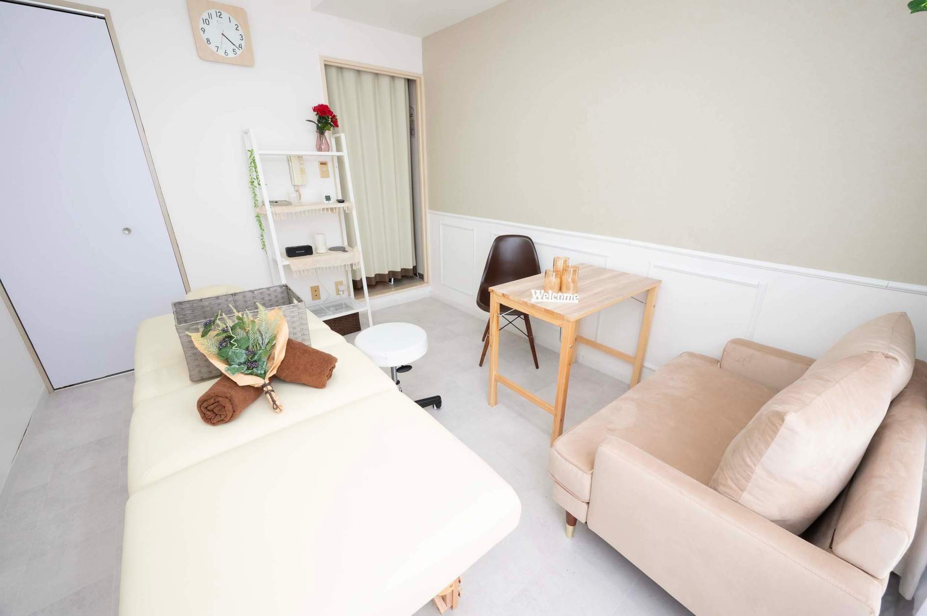 【01💐JR柏駅３分すぐ/ 癒し北欧スタイル✨】完全個室型プライベートサロン💆‍♀️モール壁で高級感をグッと演出💐の写真8