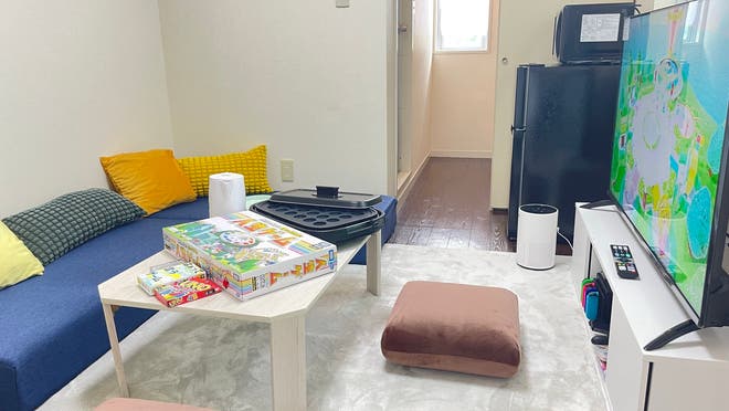 【U-ROOM国立5】🎊新OPEN🚉国立駅チカ📺50型特大TV🎮大人気ゲーム機💤ゴロゴロソファ🎥映画鑑賞の写真4