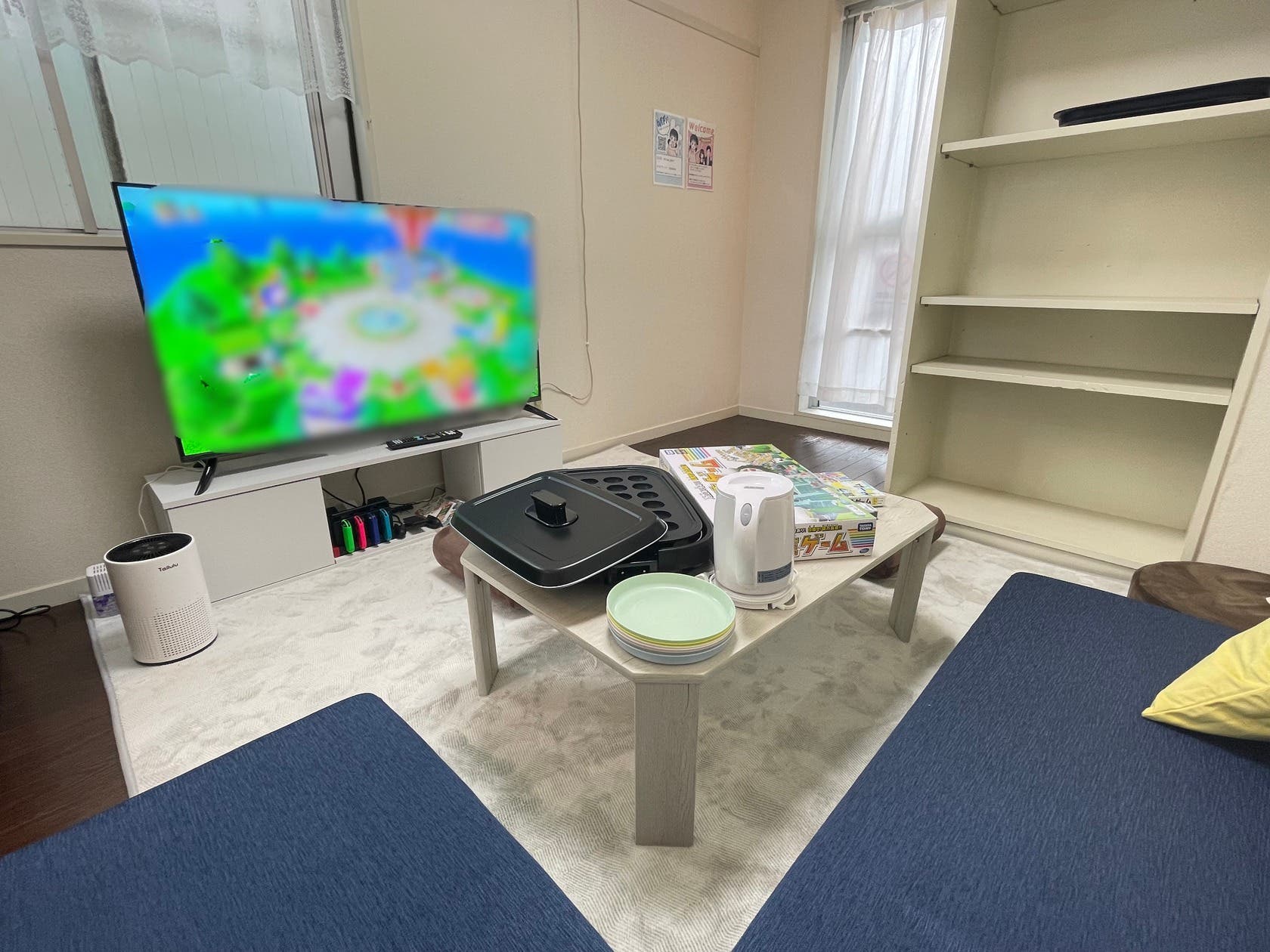 【U-ROOM国立5】🚉国立駅3分📺50型特大TV🎮大人気ゲーム機💤ゴロゴロソファ🎥映画鑑賞の写真3