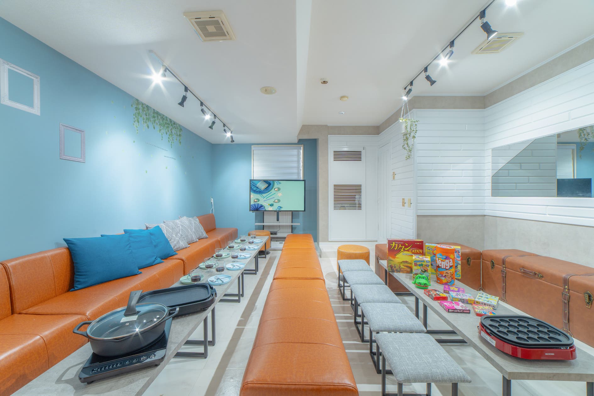 NEW🎉最大35名🉐東梅田駅2分🥳最新大人気ゲーム機🎮女子会💗推し活🌟タコパ🐙パーティ🥂24H🏪Azur梅田の写真7