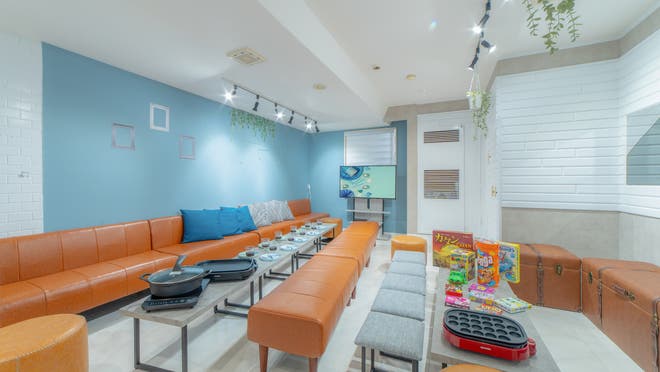 NEW🎉最大35名🉐東梅田駅2分🥳最新大人気ゲーム機🎮女子会💗推し活🌟タコパ🐙パーティ🥂24H🏪Azur梅田の写真16