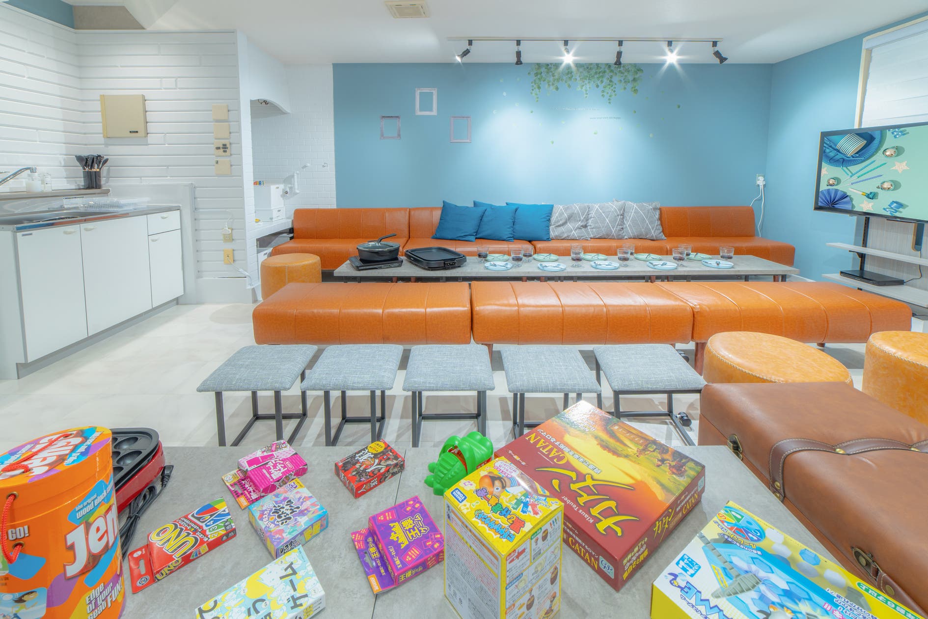 NEW🎉最大35名🉐東梅田駅2分🥳最新大人気ゲーム機🎮女子会💗推し活🌟タコパ🐙パーティ🥂24H🏪Azur梅田の写真14