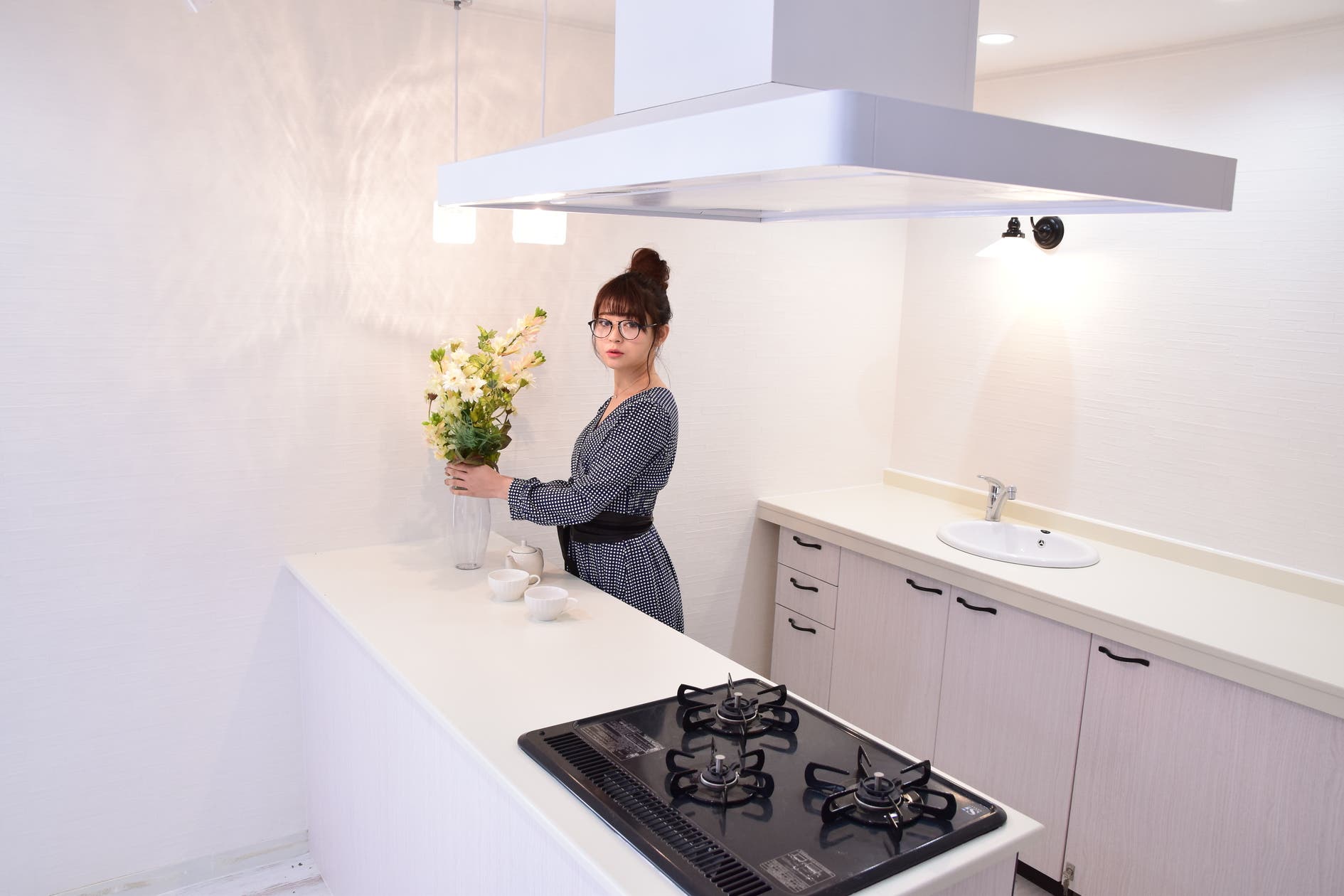 スペモ🍽️クリスマス🎄ペット可🐾キッチン🍳三口コンロ❤️‍🔥料理🥘撮影🎥759_チェリッシュスタジオ-04号館の写真9