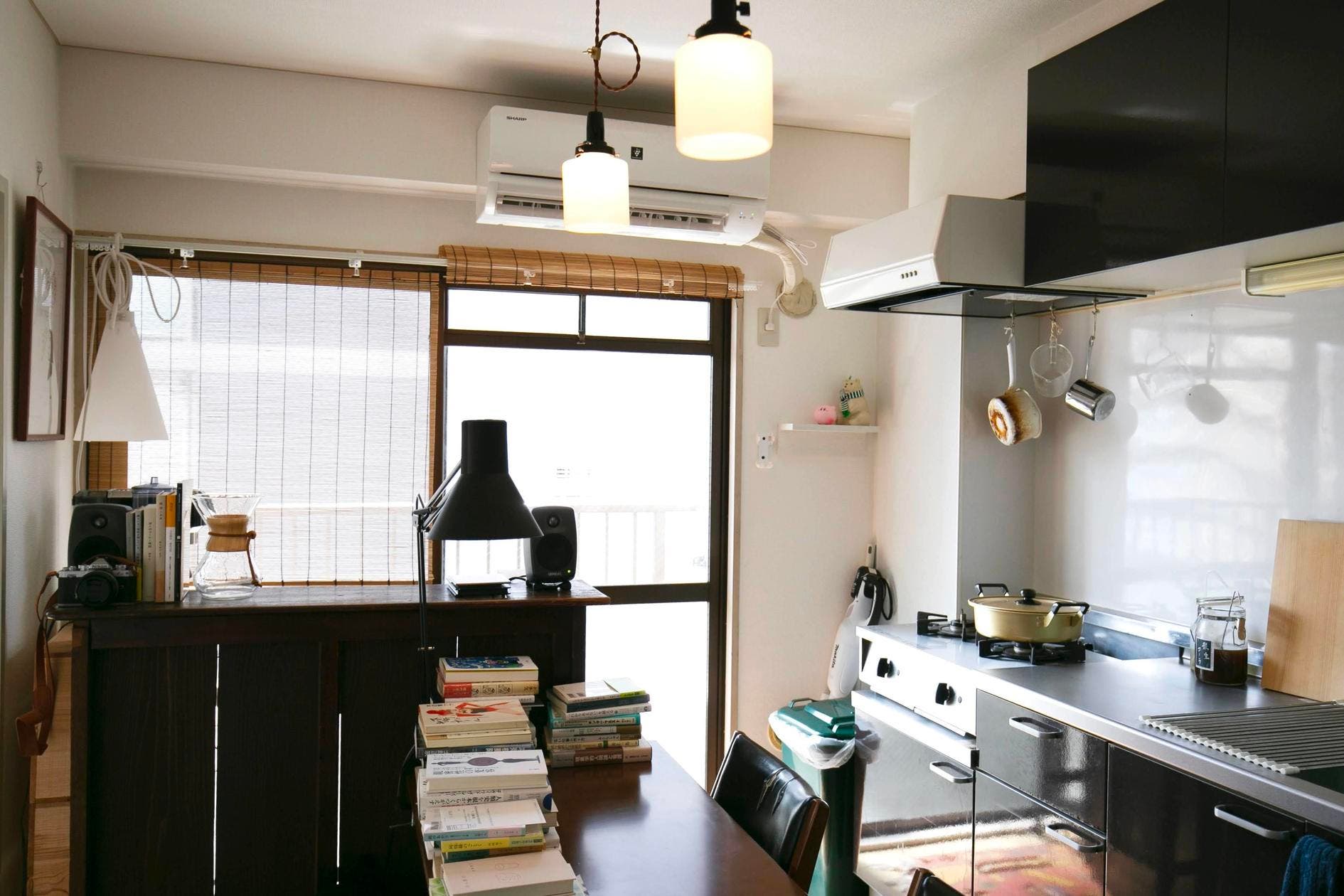 二面採光・和室・本棚のあるスタジオの写真3