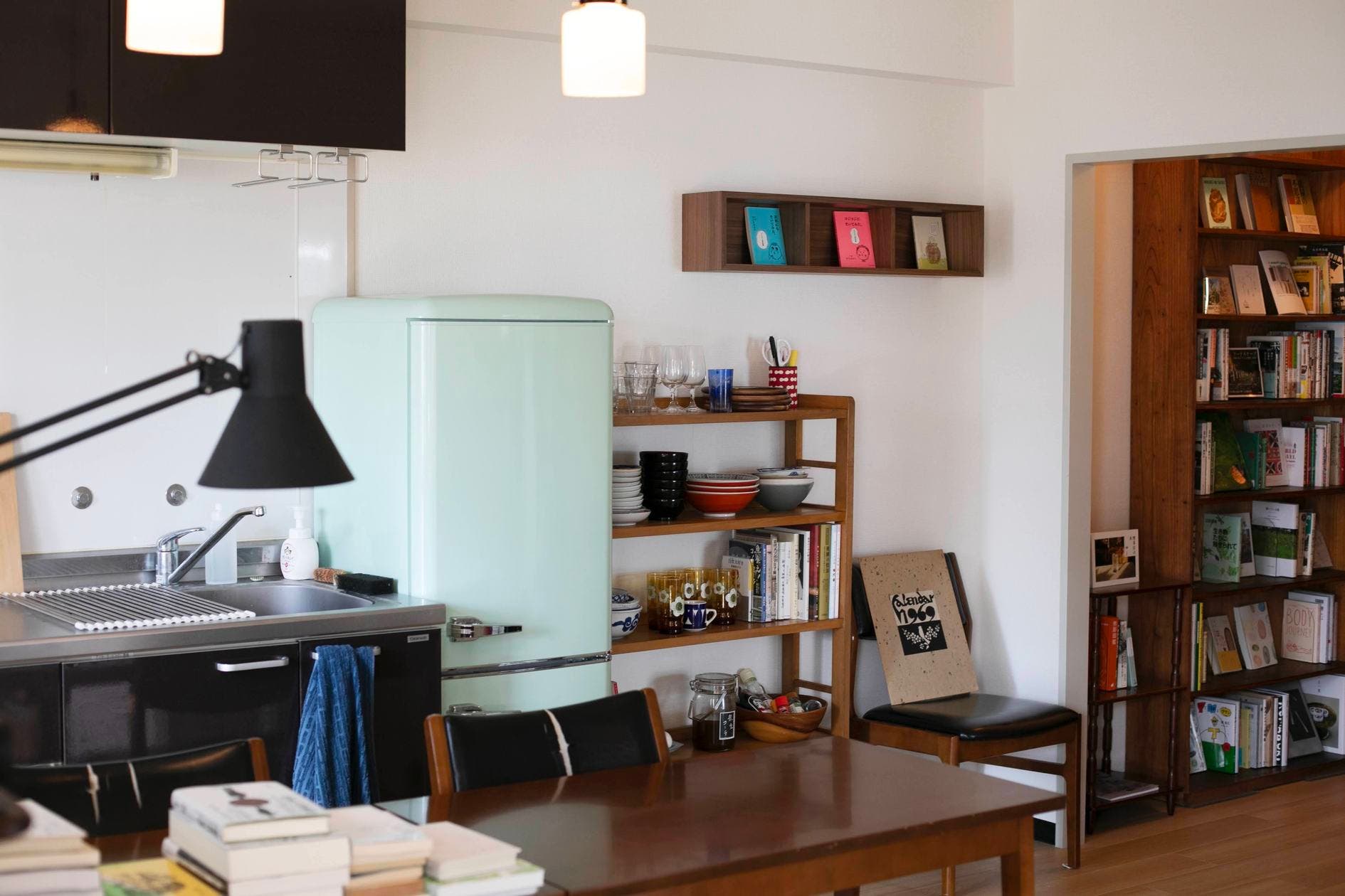 二面採光・和室・本棚のあるスタジオの写真12