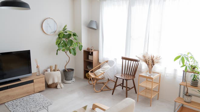 【スタジオF】リビングを連想する和洋室の写真5