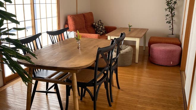 【一棟貸切OK】元住宅をリノベした自然光カフェ空間|撮影・イベント・ママ会にの写真2