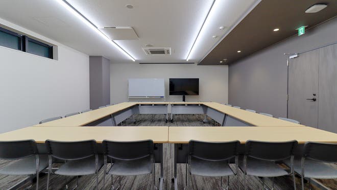 【博多駅徒歩2分!36名】モニター・WiFi・ホワイトボード無料!ふれあい貸し会議室Premium トヨタレンタリース博多駅前Bの写真11