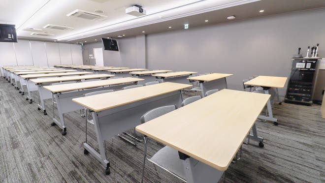 【博多駅徒歩2分!66名】プロジェクター・WiFi・マイク無料!ふれあい貸し会議室Premium トヨタレンタリース博多駅前Aの写真5