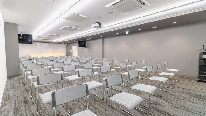 【博多駅徒歩2分!66名】プロジェクター・WiFi・マイク無料!ふれあい貸し会議室Premium トヨタレンタリース博多駅前Aの写真14