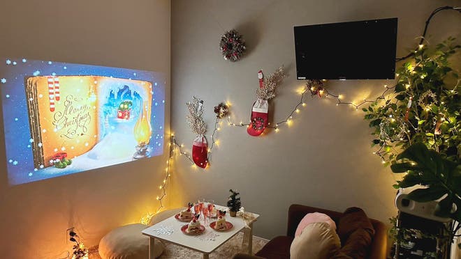 【学割/ゴミ無料】キッチン/ボードゲーム充実💎プロジェクター✨タコパ👩❤️💋👨鍋パの写真1