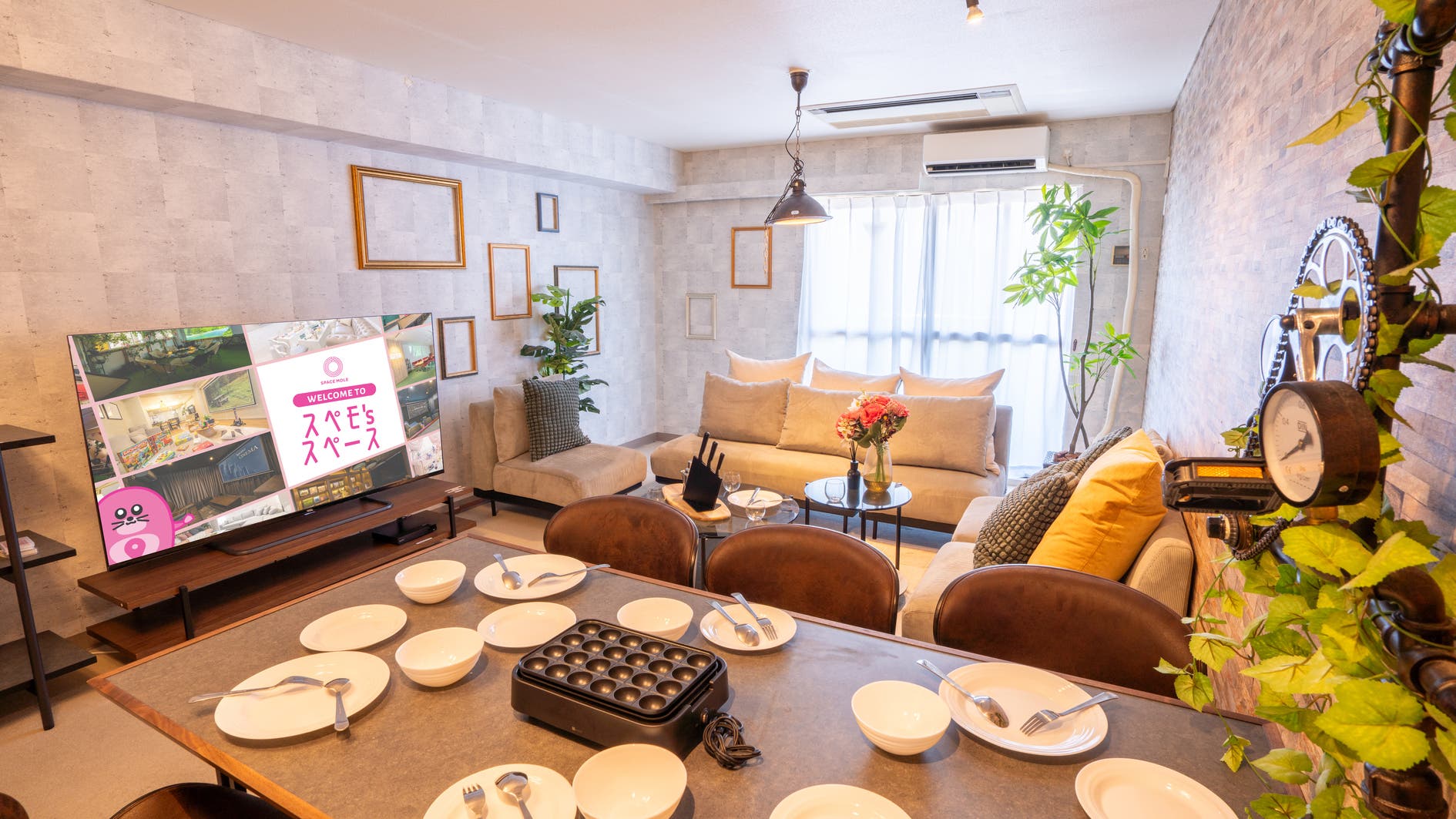 スペモ🏠クリスマス🎄飲み会🍻キッチン🍳ボードゲーム🎲映画鑑賞🎞️パーティー🎉撮影🎥自然光🔅656_BP心斎橋の写真4