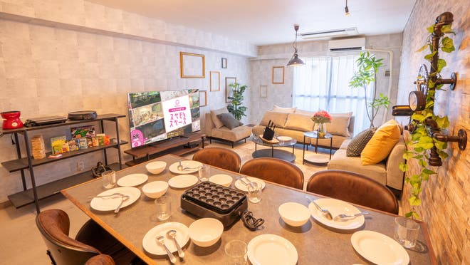 スペモ🏠クリスマス🎄飲み会🍻キッチン🍳ボードゲーム🎲映画鑑賞🎞️パーティー🎉撮影🎥自然光🔅656_BP心斎橋の写真2