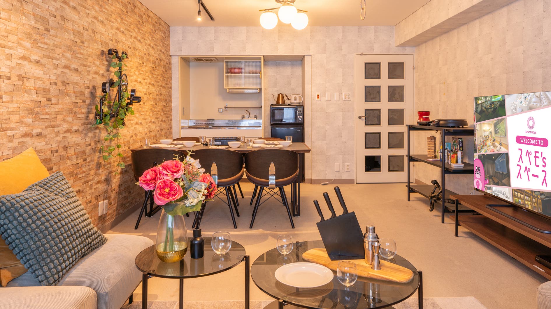 スペモ🏠クリスマス🎄飲み会🍻キッチン🍳ボードゲーム🎲映画鑑賞🎞️パーティー🎉撮影🎥自然光🔅656_BP心斎橋の写真9