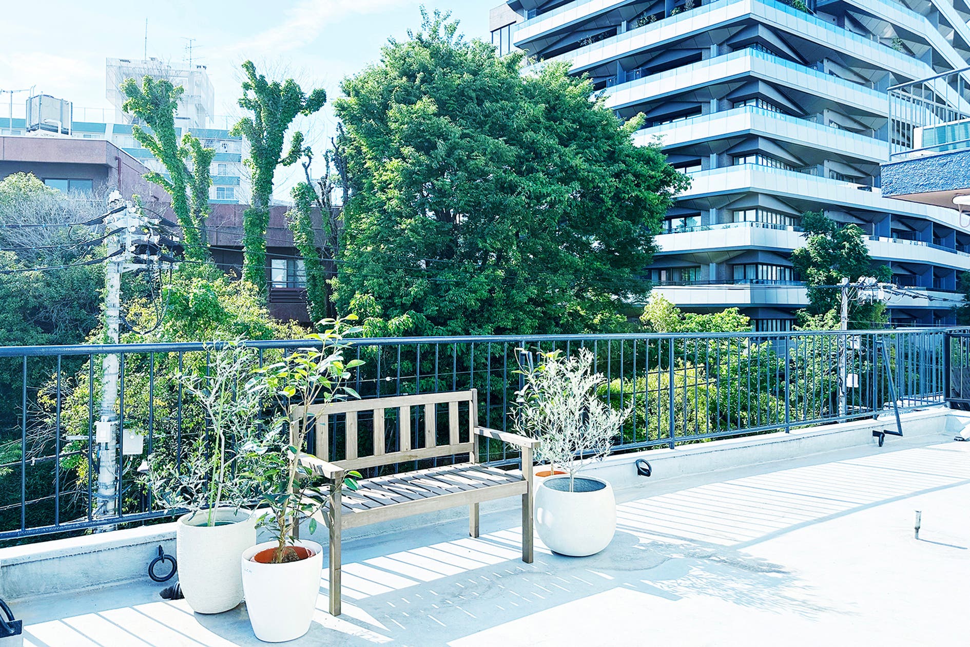 東京恵比寿の自然光スタジオ、屋上撮影にも絶好のロケーションの写真5