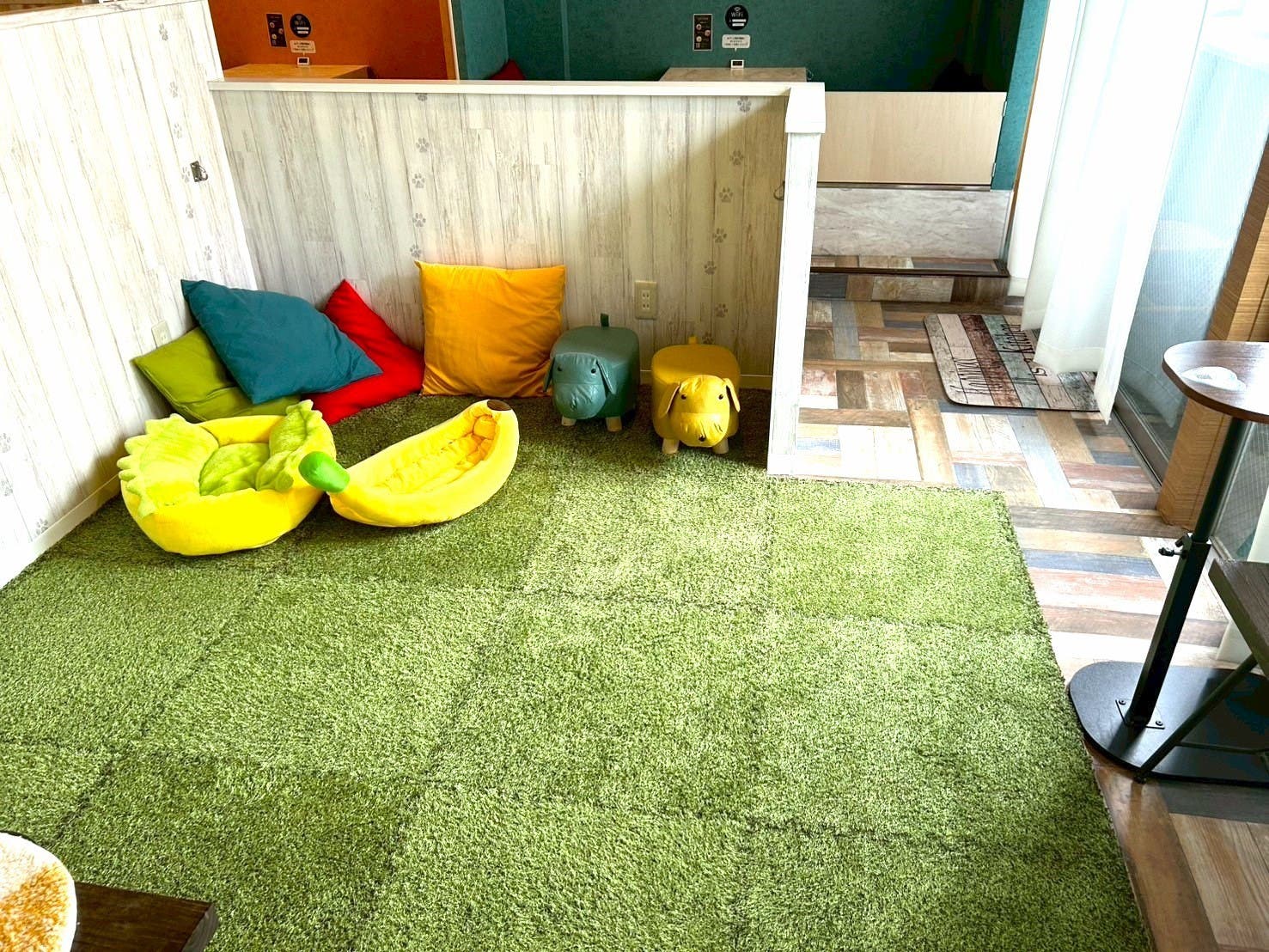 わんちゃんOKのパーティスペースの写真2